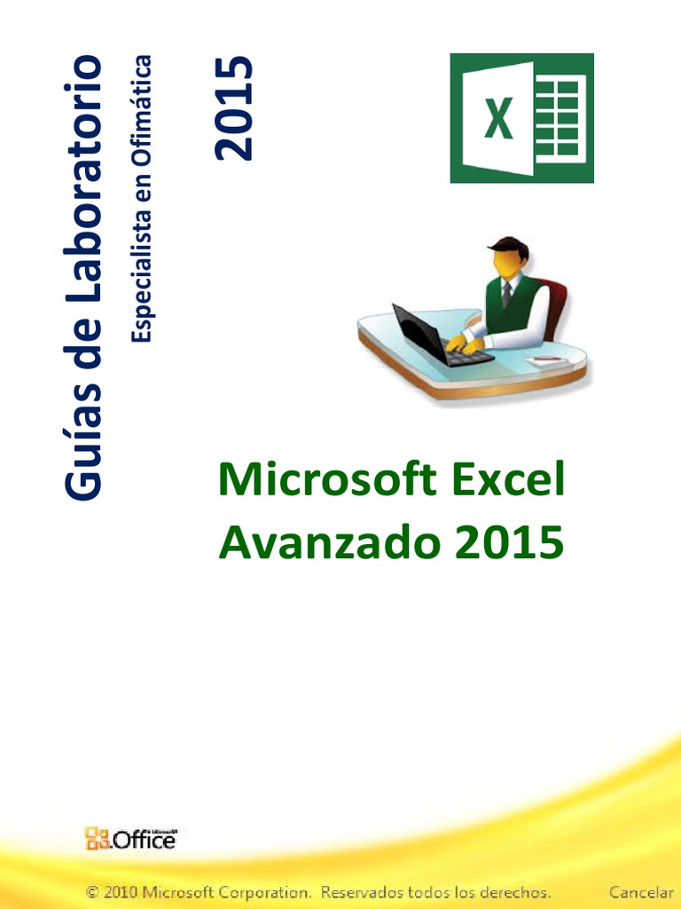 Guía de Excel AVANZADO 2015 PDF | PDF