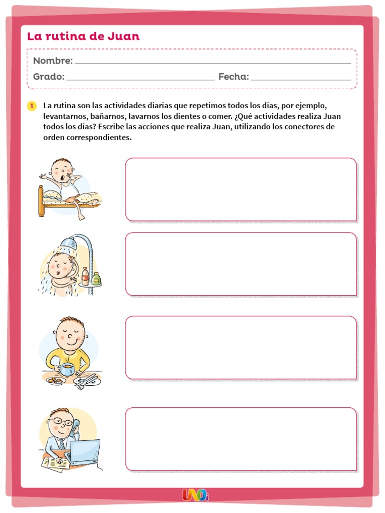 La Rutina de Juan PDF | PDF