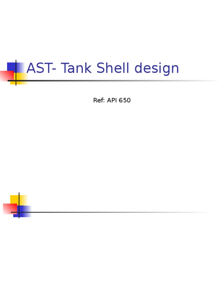 AST - Tank Shell Design | PDF | Structural Steel | Strength Of Materials