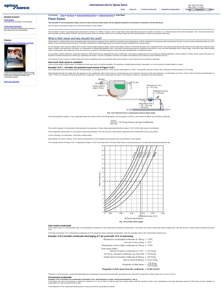 Flash Steam System | PDF | Steam | Water Heating