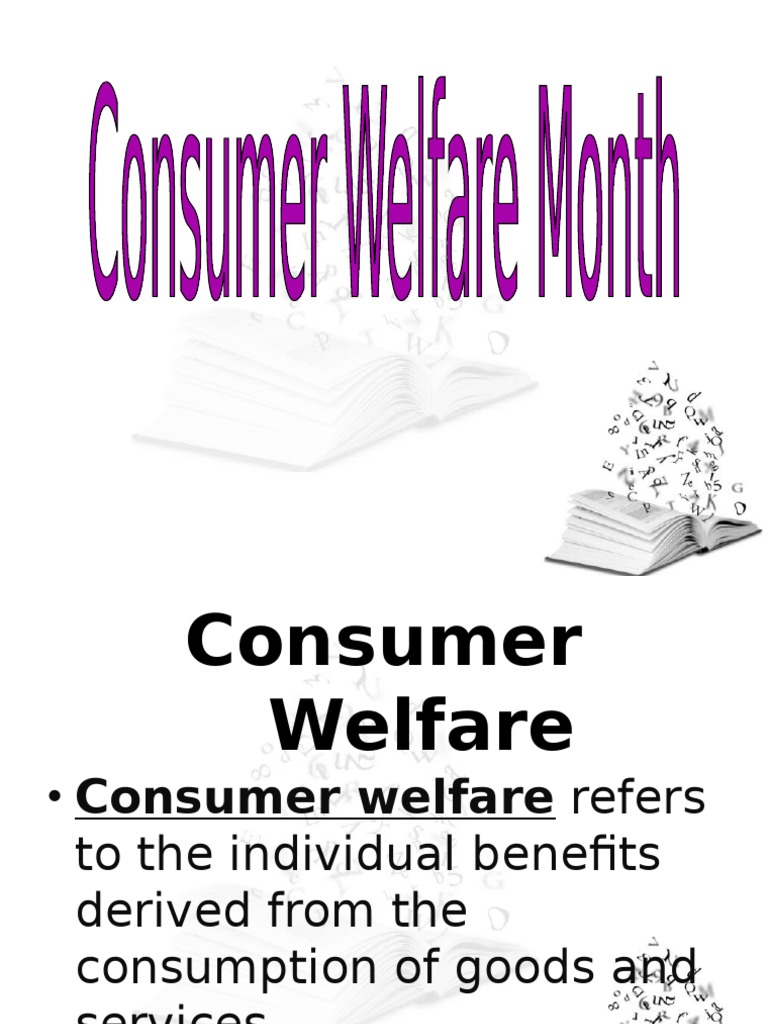 CONSUMER WELFARE MONTH | Sales | Recycling