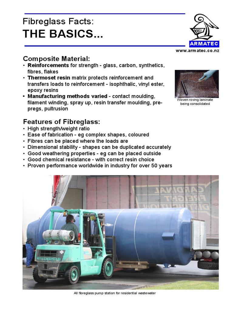 Fibreglass Facts Aug 06 | PDF | Fiberglass | Composite Material