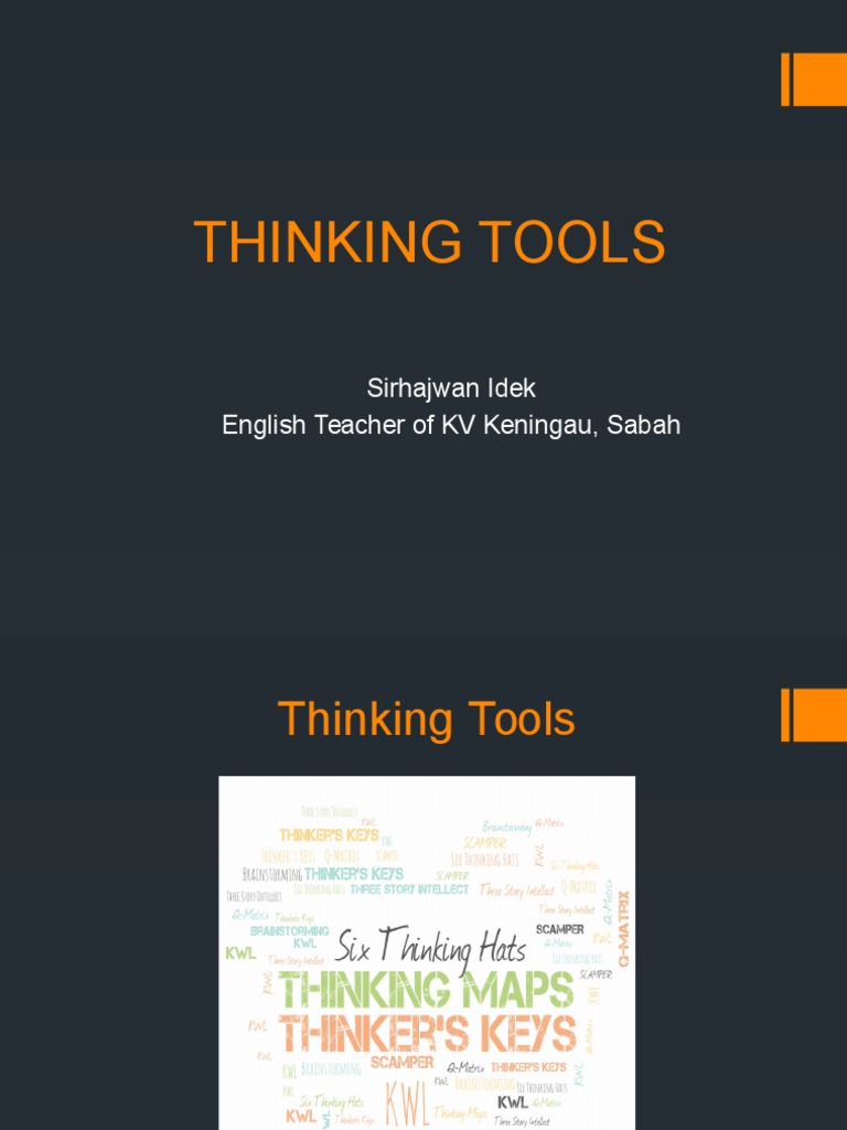 Thinking Tools | PDF | Magic (Paranormal) | Prediction
