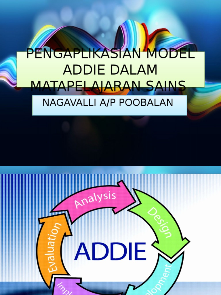 Pengaplikasian Model Addie Dalam Matapelajaran DST | PDF