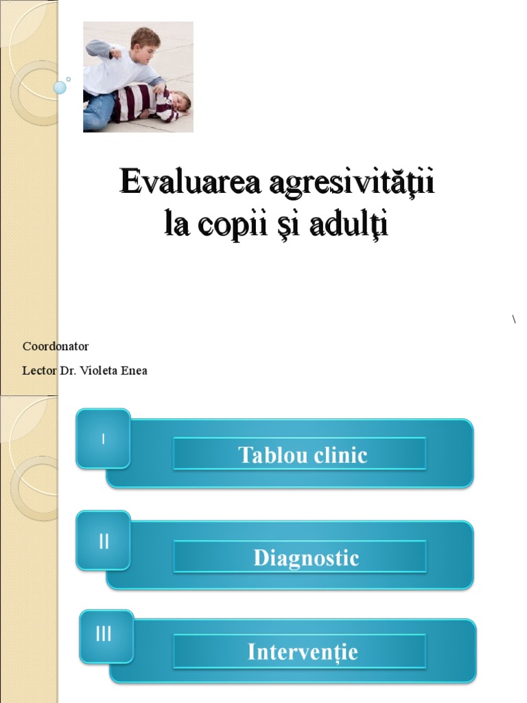 Agresivitate Evaluare | PDF