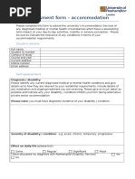 Medical Assessment Form DH3008 0521 | PDF | Health Professional | Privacy