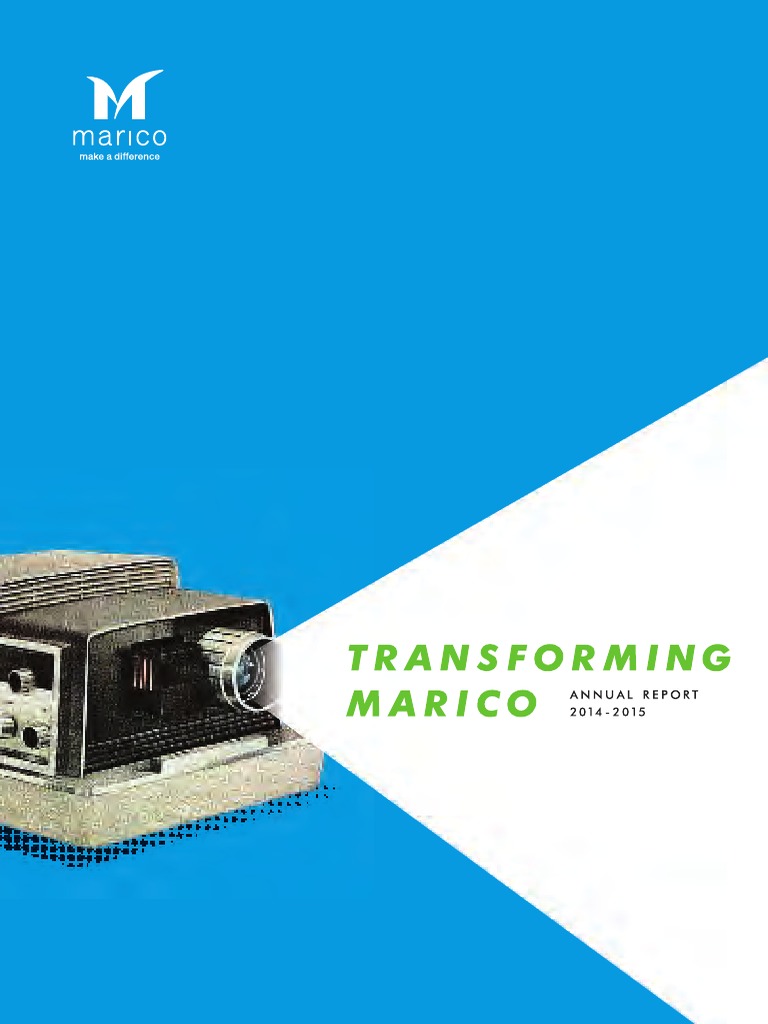 Marico Annual Report - 2015 PDF | PDF | Economic Growth | Mergers And ...
