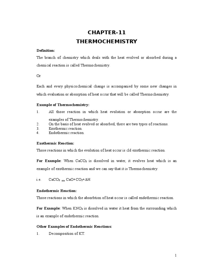 Chapter 11 (Thermochemistry) | PDF | Enthalpy | Heat Capacity