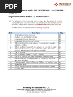 Medical Examination As Per Factory Act | PDF | Physical Examination ...
