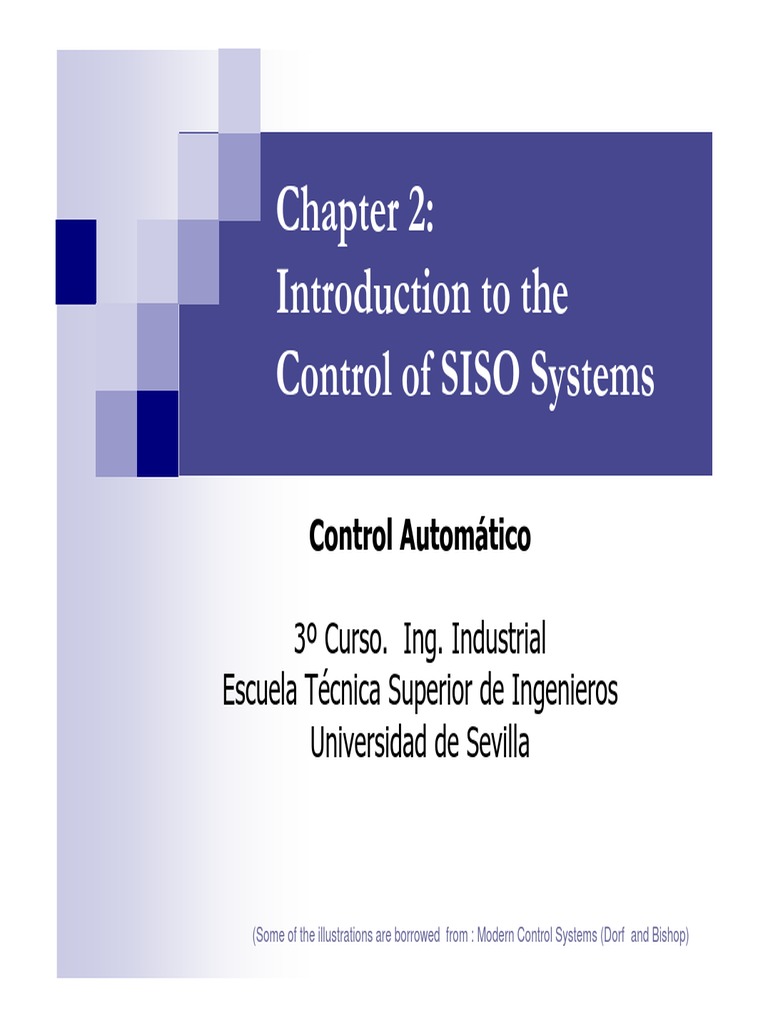 Control of Siso Systems | Control Theory | Mathematical Model