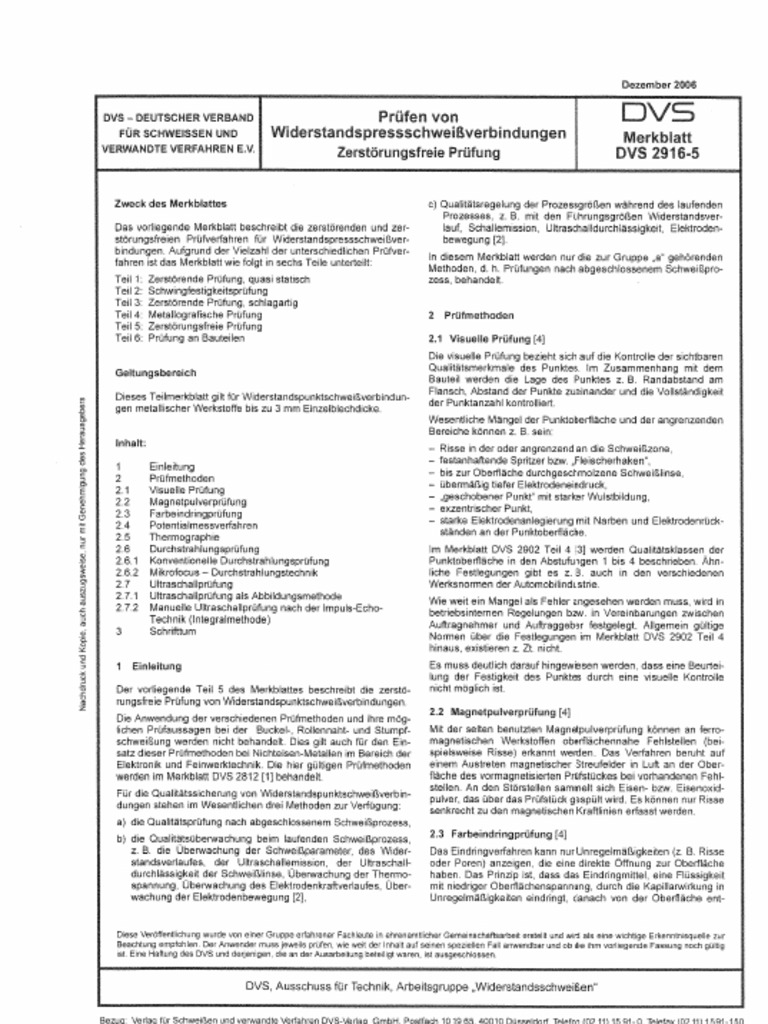 DVS 2916 - 5 | PDF