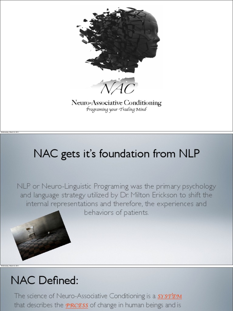 Neuro-Associative Conditioning: Programing Your Trading Mind' | PDF | Neuro Linguistic ...