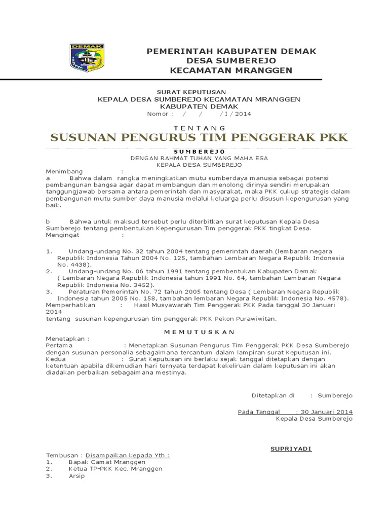 SK PKK | PDF