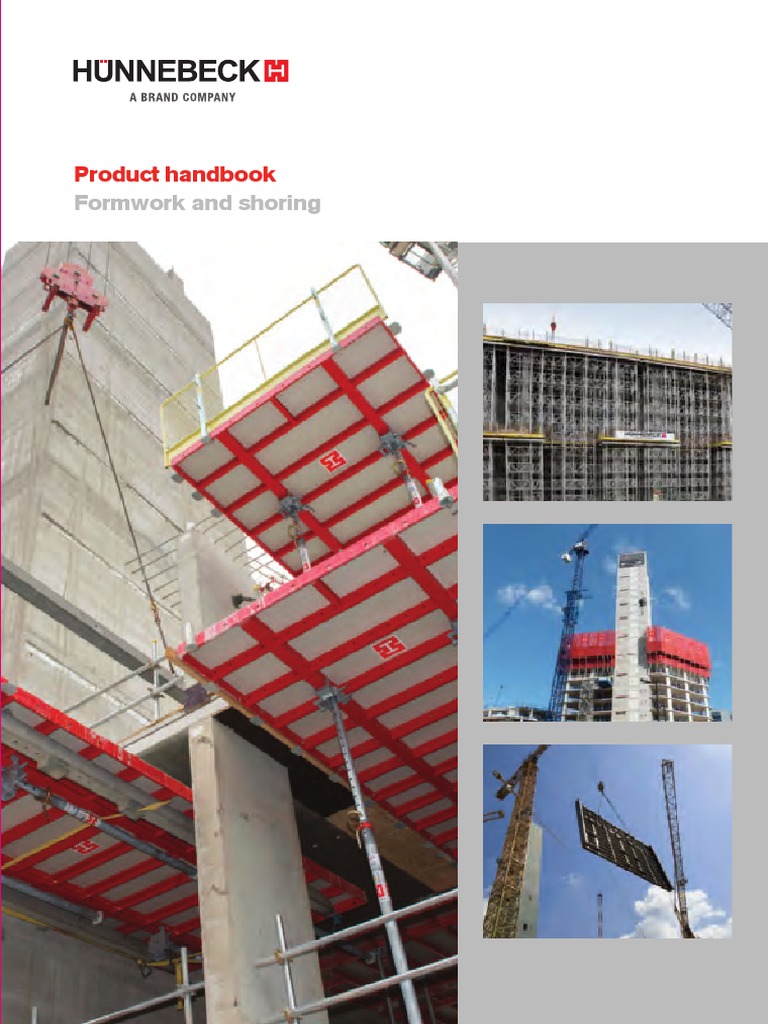 Hunnebeck Formwork and Shoring Product Handbook UK0715 | PDF ...