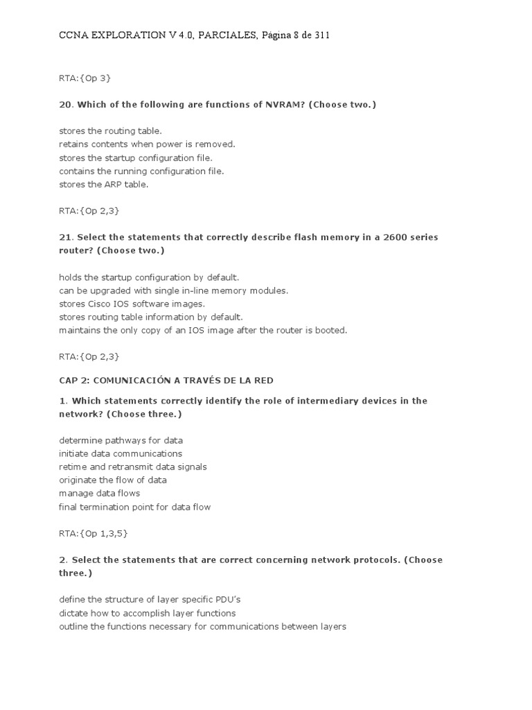 CCNA Exam Prep: Key Concepts | PDF