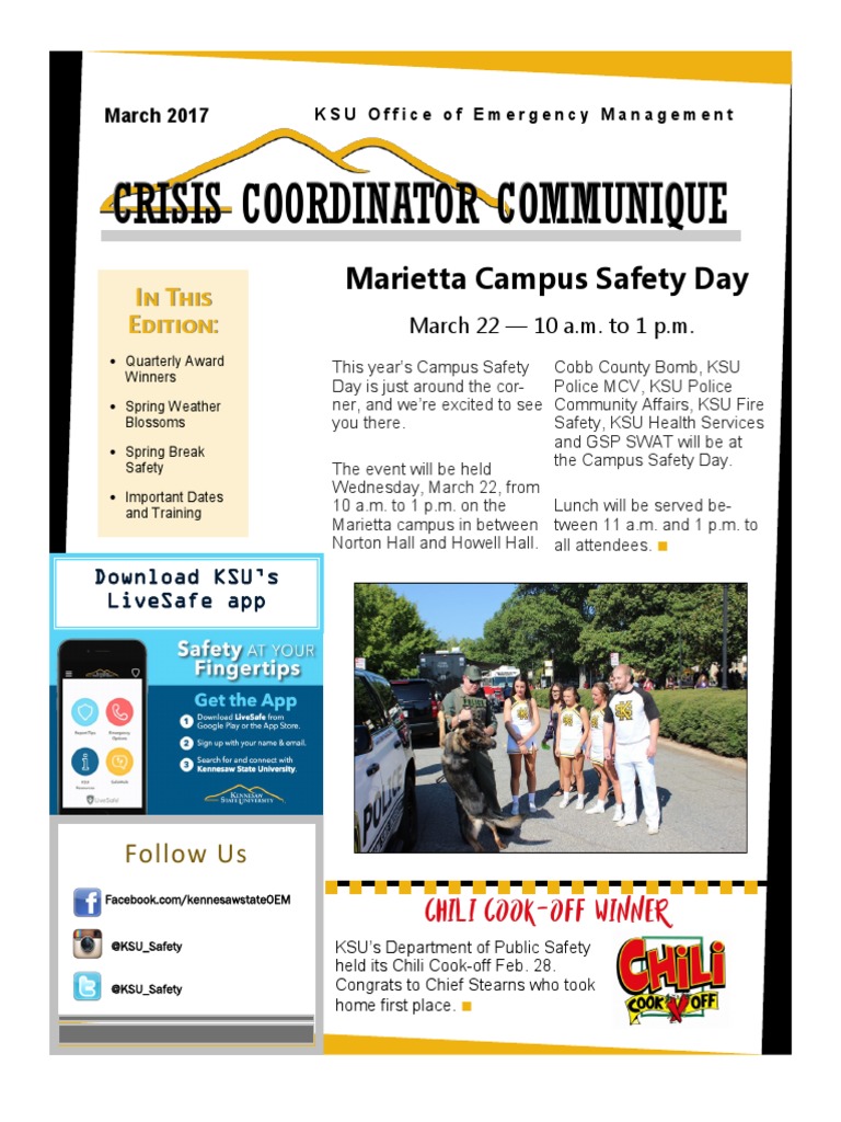 March Oem Newsletter | PDF | Severe Weather | Tornadoes