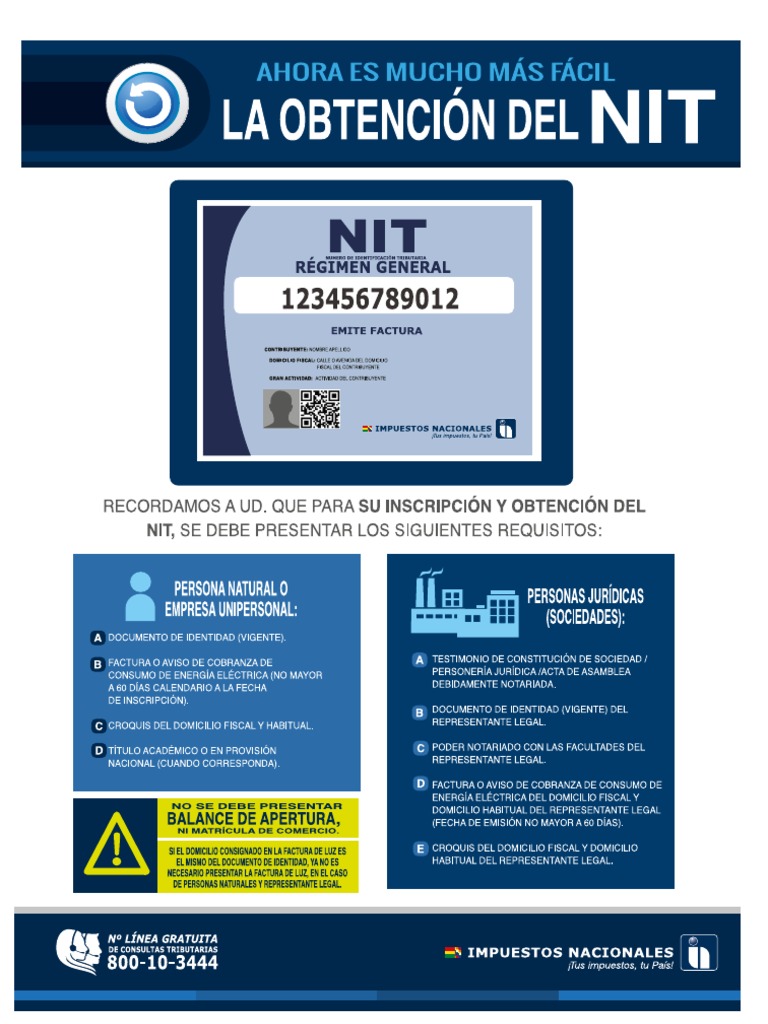 Requisitos para Obtener El Nit PDF | PDF