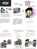Triptico Tuberculosis Internado Rotativo | PDF | Tuberculosis | Medicina