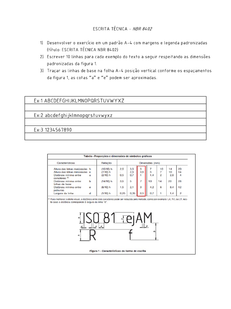 Diretrizes de Escrita Técnica NBR 8402 | PDF