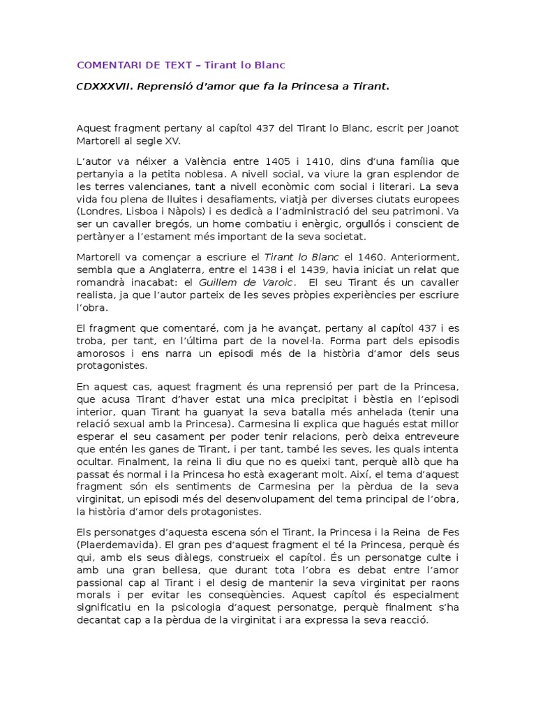 Comentari Exemple (Cap 437) | PDF