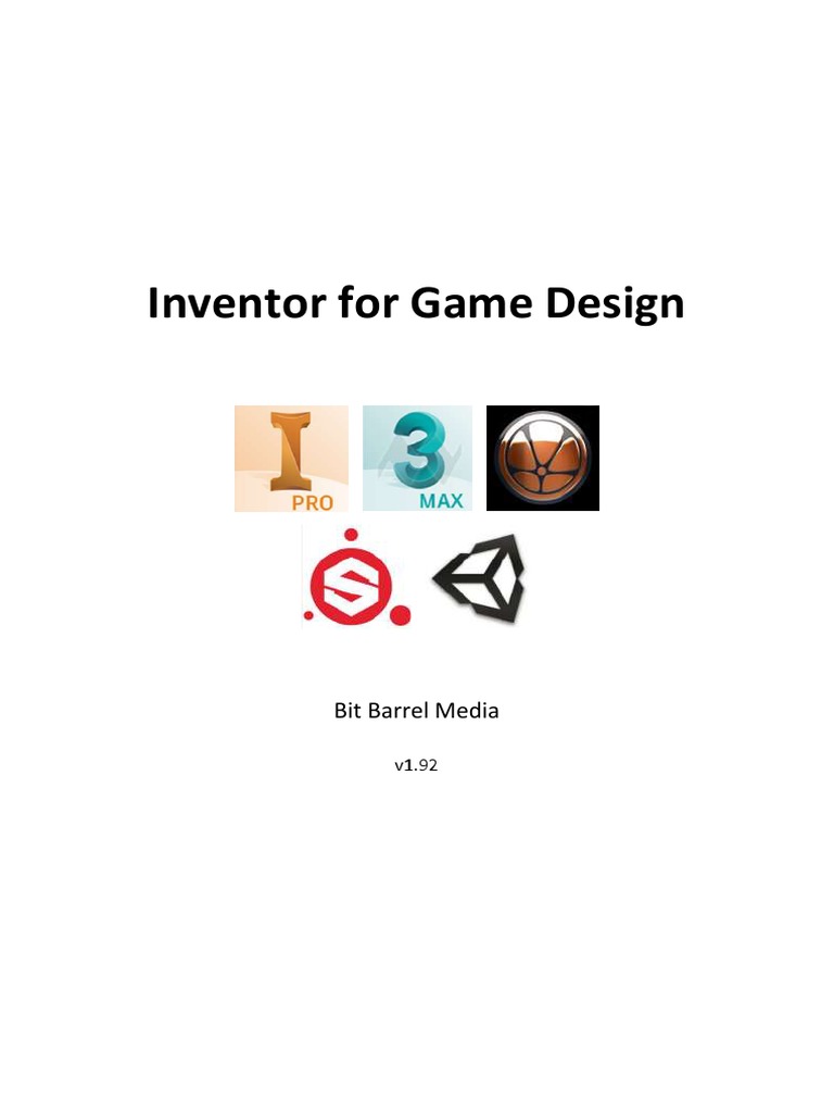 Inventor For Game Design | PDF | Autodesk 3ds Max | Texture Mapping