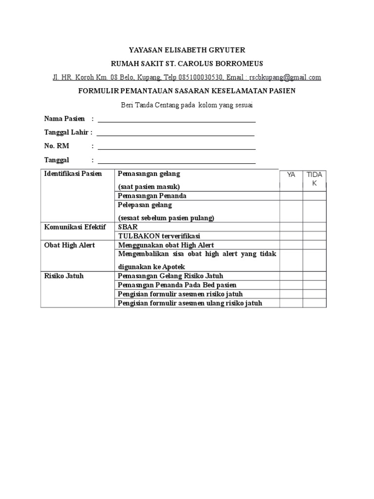 Form Monitoring SKP | PDF