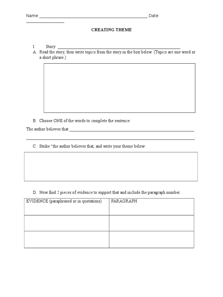 Creating Theme | PDF