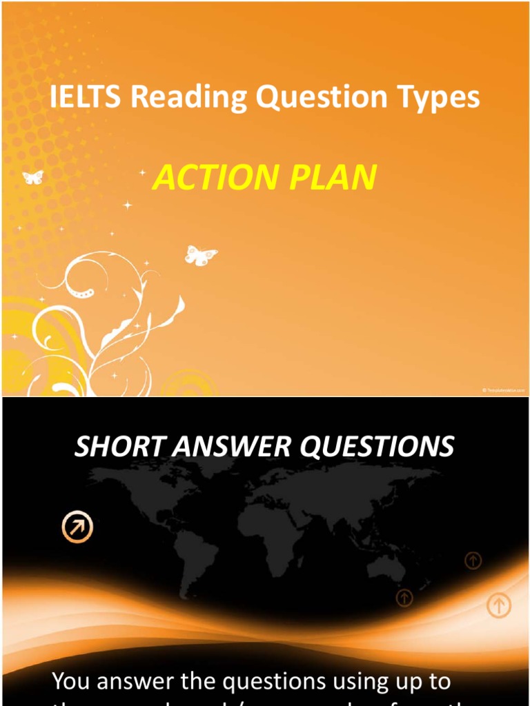 IELTS Reading Question Types Guide | PDF | Question | Multiple Choice