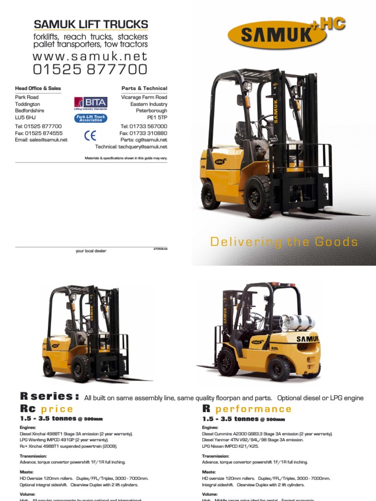 Samuk Forklift | Truck | Forklift