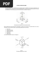 Proyección de Primer Ángulo y Tercer Ángulo | PDF