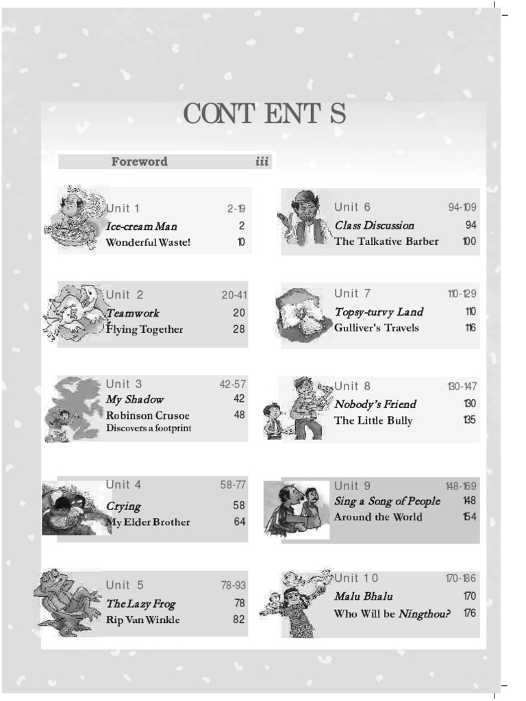 NCERT Class 5 English PDF | PDF | Ice Cream | Robinson Crusoe