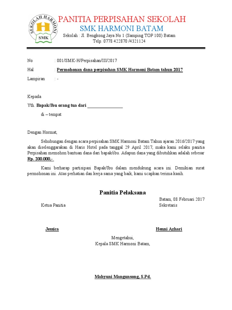 Contoh Surat | PDF