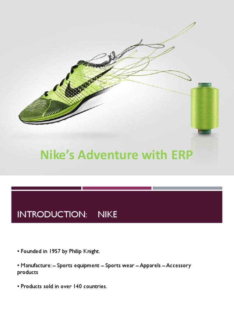Nike's Adventure With Supply Chain Planning Software | PDF | Supply ...