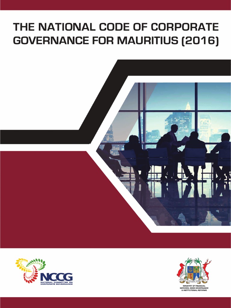 The National Code of Corporate Governance For Mauritius 2016 | PDF ...