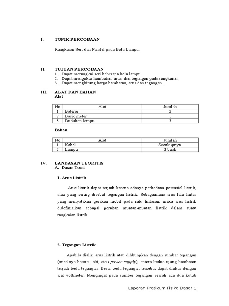 Laporan Lengkap | PDF