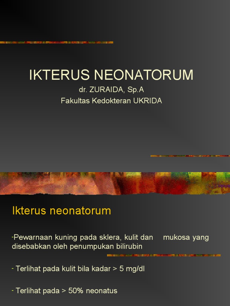 Ikterus Neonatorum | PDF