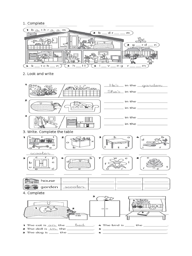 Ficha Repaso Unit 3 Kids Box 2 | PDF
