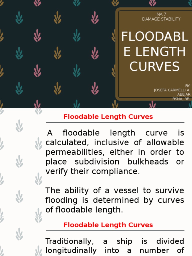 NA 7 Floodable Curves Lecture | PDF | Shipping | Water Transport