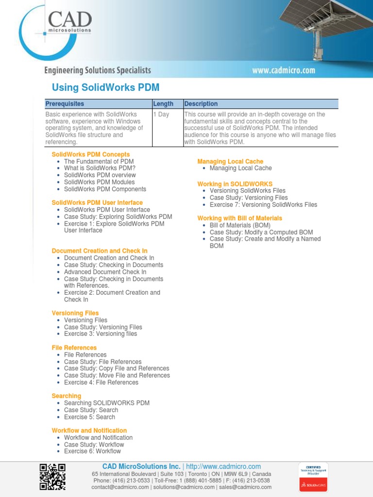 Using SolidWorks PDM | PDF | Version Control | Computer File