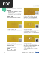 Cross Hatch Adhesion Testing Guide | PDF | Knife | Materials