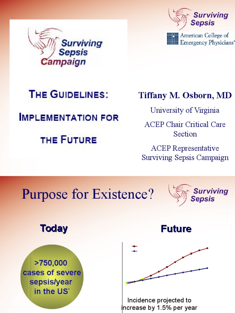 Sepsis Powerpoint Slide Presentation The Guidelines Implementation For The Future Sepsis