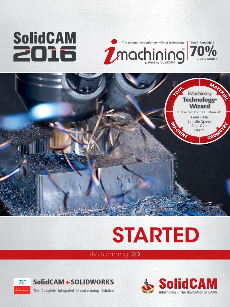 SolidCAM 2016 Imachining Getting Started PDF | PDF | Machining ...