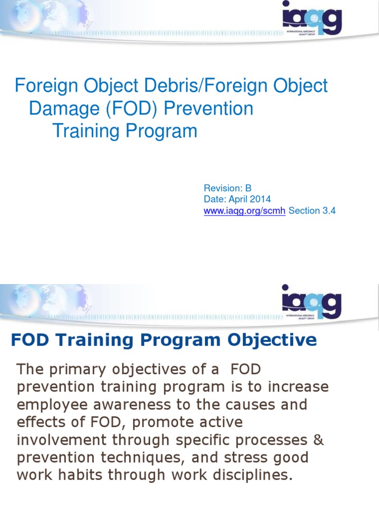 3.4.3 FOD Prevention Training Program 01 APR 2014 | PDF