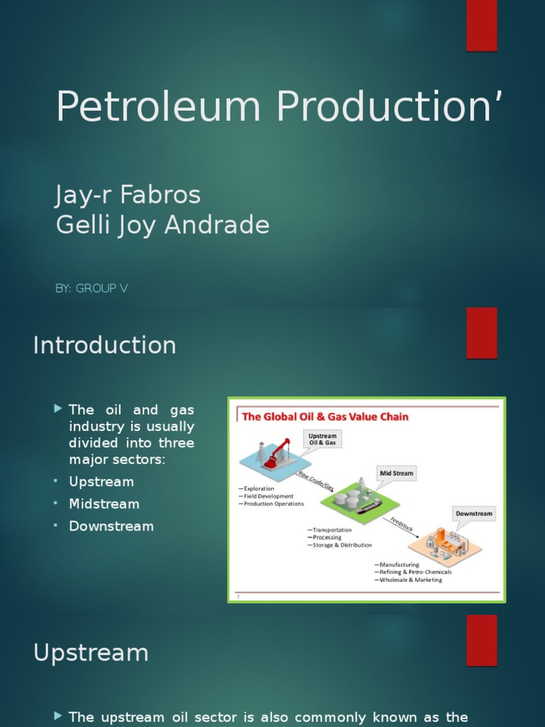 Petroleum Production | PDF | Pipeline Transport | Petroleum