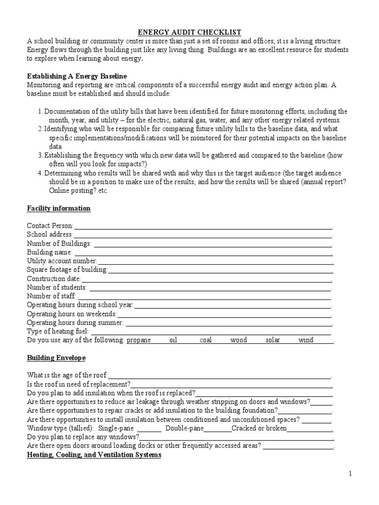 Energy Audit | PDF | Efficient Energy Use | Lighting