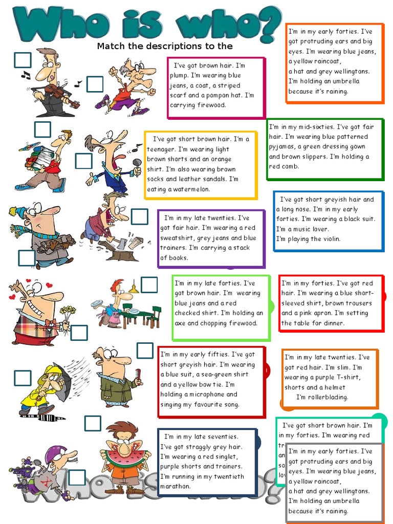 Describing People | Suit (Clothing) | Clothing