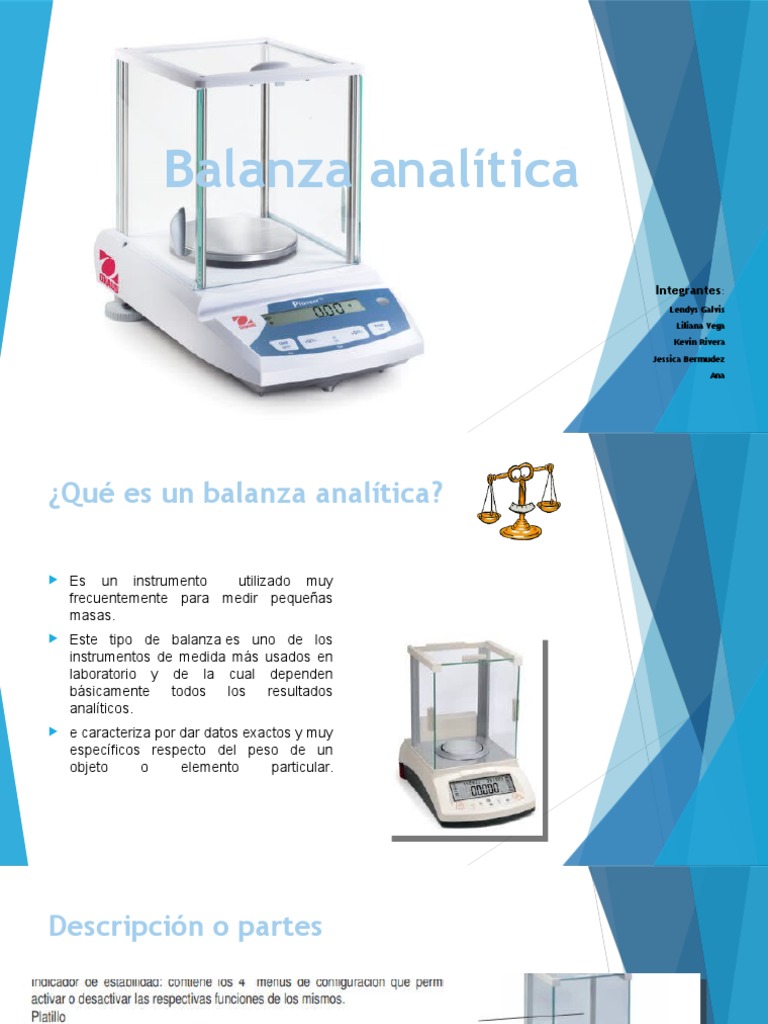 Partes De La Balanza | ¿Qué es una Balanza Hidrostática y cómo funciona ...