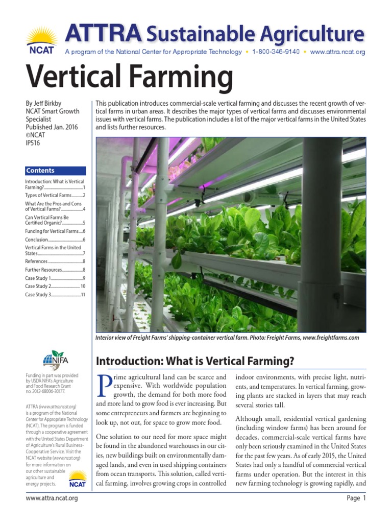 Vertical Farming | PDF | Organic Farming | Aquaponics