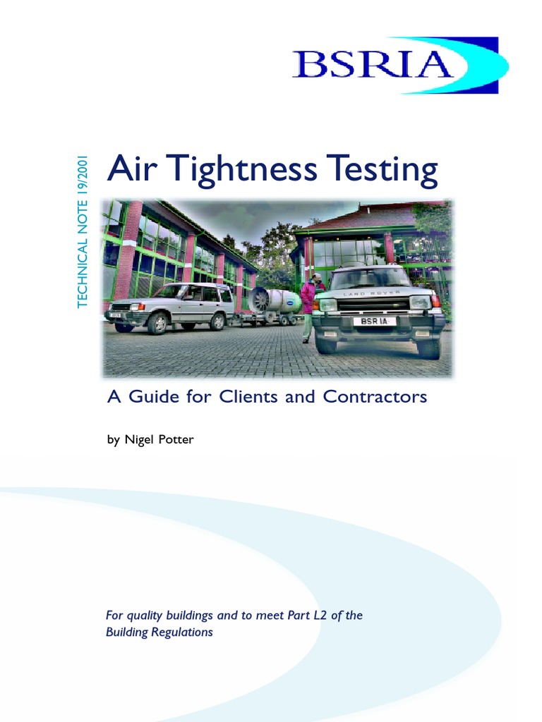 TN19 2001 (Air | PDF | Ventilation (Architecture) | Thermography