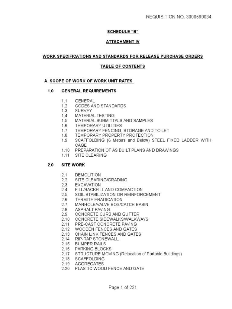 Schedule B - Attachment 04 | PDF | Wall | Flooring